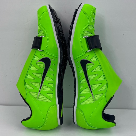 Nike | Shoes | Nike Zoom Long Jump 4 Lj4 Track Spike Neon Green Mens Size 95 | Poshmark
